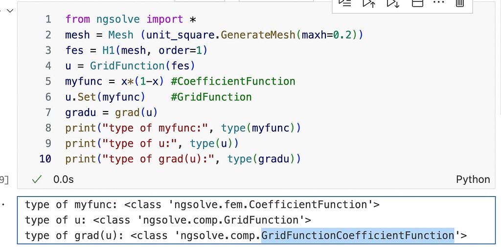 How to understand GridFunction CoefficientFunction? - NGSolve - Netgen ...