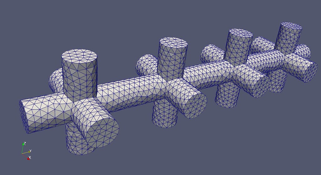 OCC Periodic Mesh of geometry with multiple shapes on the boundary faces - NGSolve - Netgen/NGSolve